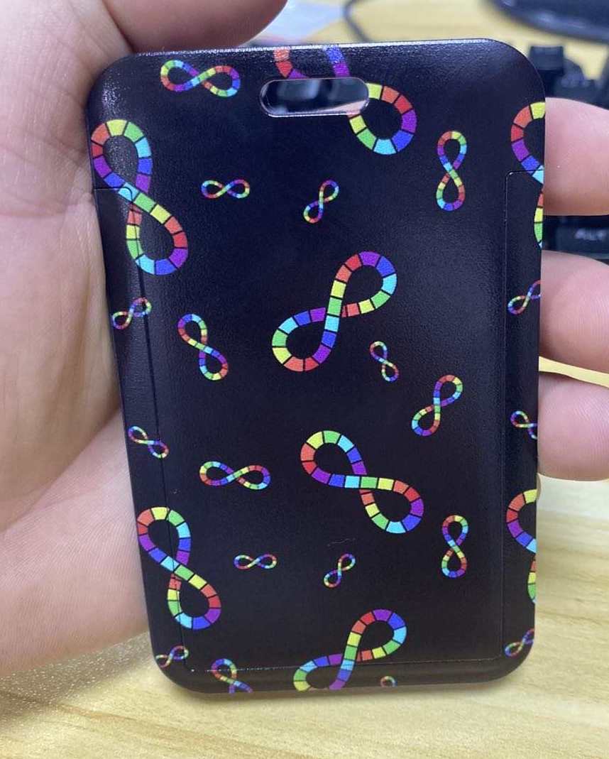 Neurodiversity Pride ID Card Holder – Retrophiliac